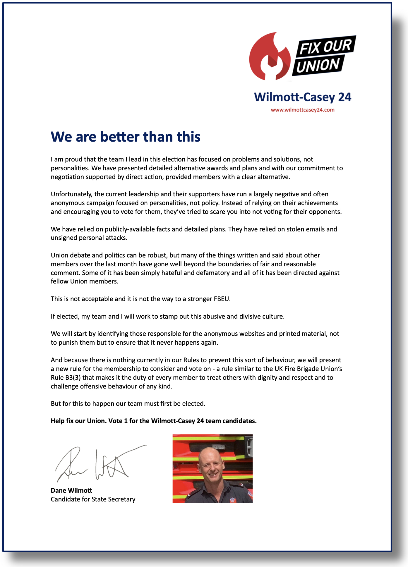 We are better than this – Wilmott-Casey 24